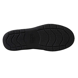 Dearfoams Men's Indoor/Outdoor Breathable Memory Foam Clog Slippers in Black 9-10 Medium