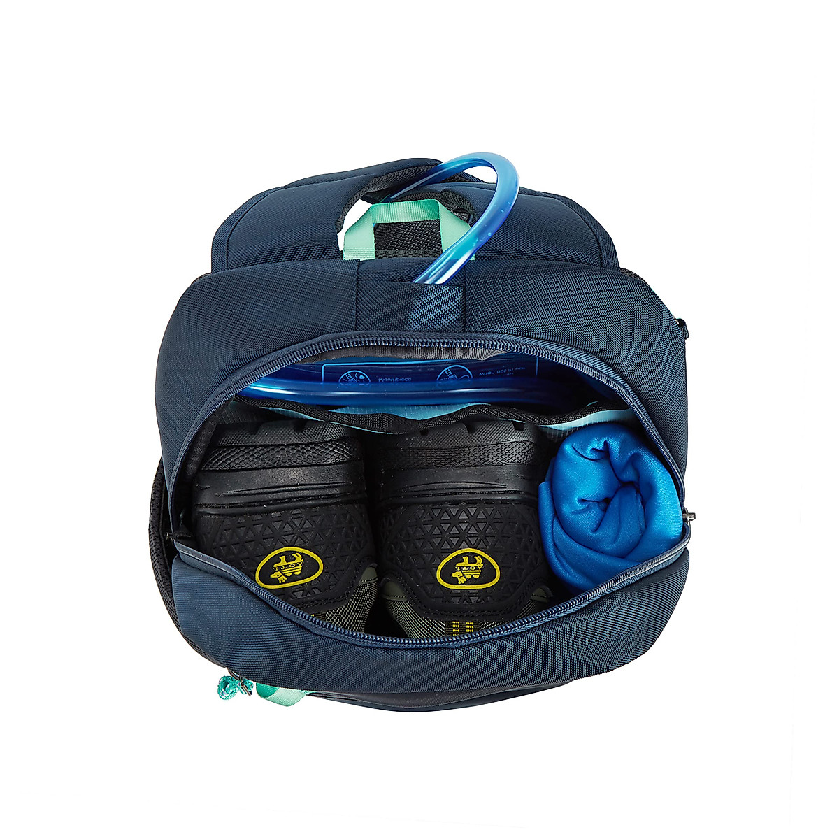 Travelon Greenlander Sustainable Anti-Theft 9L Backpack, Galaxy Blue, 9" W x 16" H x 5" D