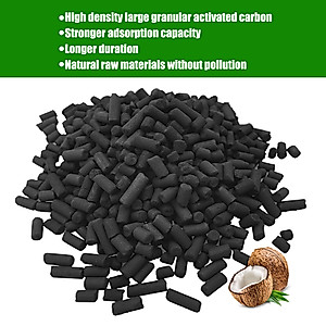 Shurex Odor Absorbing Carbon Refills for iDOO 3L Smart Kitchen Countertop Composter Filter, Replacement Activated Charcoal Filters Compatible with iDOO 3L Electric Kitchen Composter