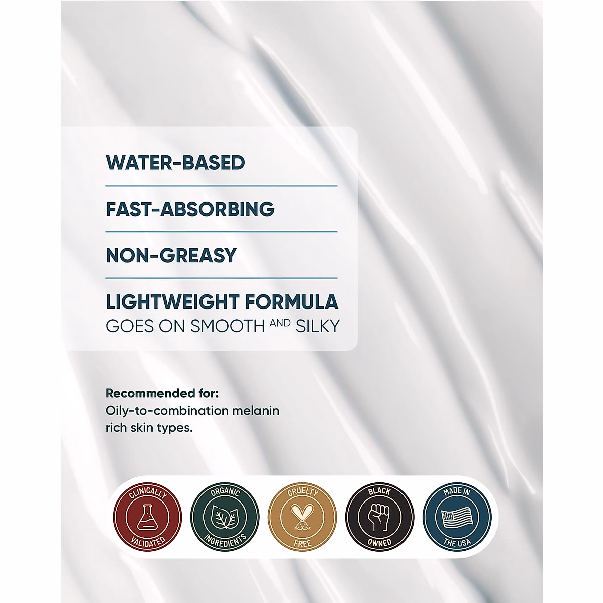 Buttah Skin by Dorion Renaud Oil-Free Hyaluronic Gel Cream 2oz - Daily Moisturizer - Hyaluronic Acid for Deep Hydration - AM & PM Moisturizer - Naturally Based Skin Care - Black-Owned Skincare