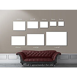 Coastal Sunset CANVAS Print Afterglow Glowing Pink Clouds Beach Photography Pastel Sky Oregon Coast Wall Art Nature Photo Ocean Home Decor Ready to Hang