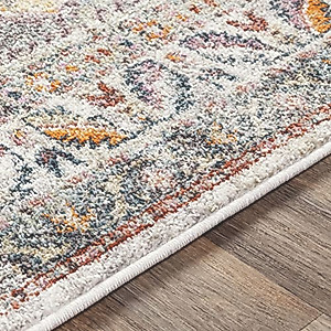 Artistic Weavers Brogan Vintage Rustic Area Rug,7'10" x 10'3",Ivory