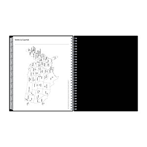 Blue Sky 2023 Monthly Planner, January - December, 8" x 10", Flexible Cover, Wirebound, Enterprise (142096)