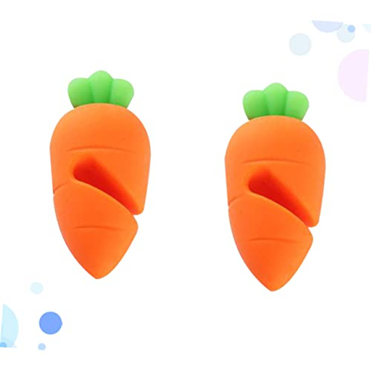 2pcs Kitchen Utensil Holder Silicone Spatulas Cakesicle Stand Soup Pot Lid Lifter Overflow Tools Silicone Clip Pot Carrot Pan Bracket Boil Guard Kitchen Tool Pot Cover Stopper