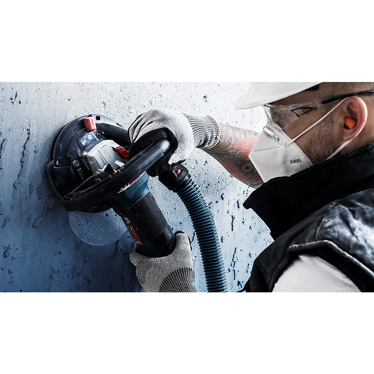 Bosch Professional 1x Expert Concrete Diamond Grinding Heads (Ø 125 mm, Accessories Concrete Grinder)