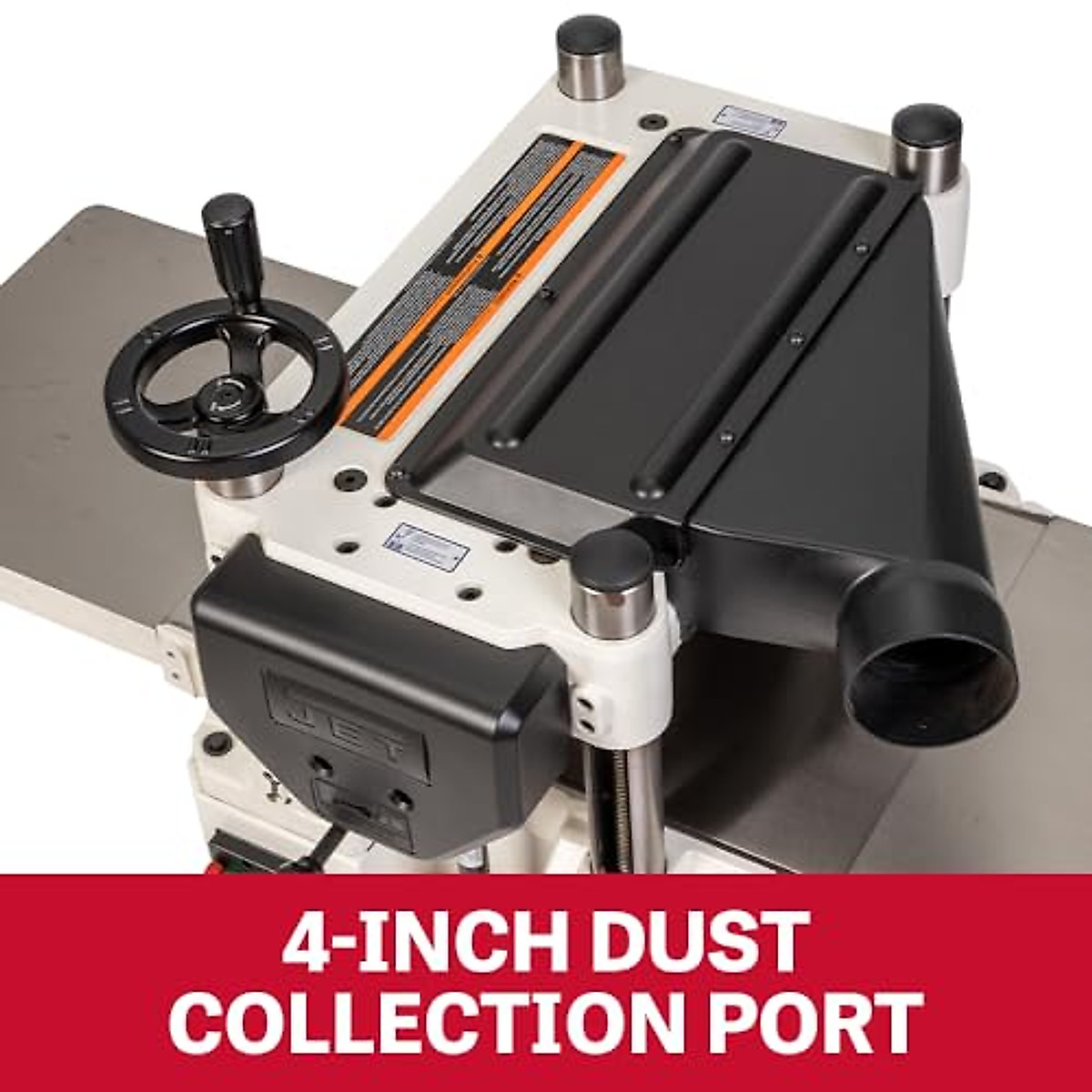 JET 15-Inch Planer, 3 High-Speed Steel Knives, 3 HP, 230V 1Ph (Model JWP-15B)