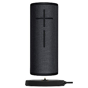 Soarking Power Up Charging Dock Compatible with Ultimate Ears UE Boom 3/Megaboom 3/Blast/Megablast(Wall Charger and 5 Feet Cable Included) Black