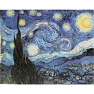 CafePress Van Gogh Starry Night Mug Ceramic Coffee Mug, Tea Cup 11 oz