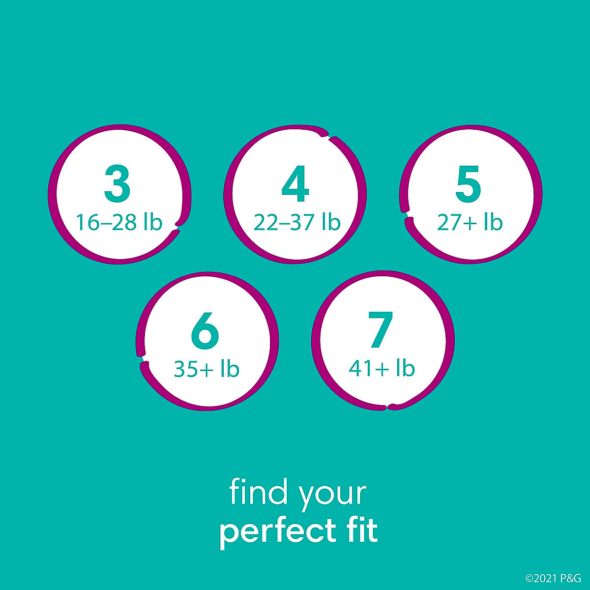 Pampers Cruisers 360 Diapers Size 4 64 Count