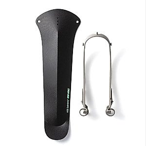 Ass Savers - Win Wing Gravel - Rear Mudguard for Gravel Bikes, for Tire Widths up to 60mm, Ultralight, Clip On, Easy Installation and Removal, Secure Mount, Sustainable, Swedish Design, Black Dots