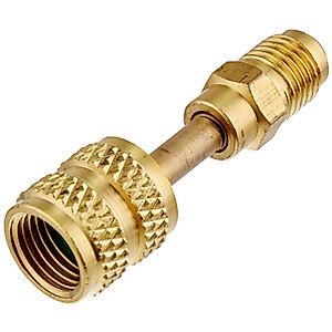 Senville R410A Adapter 5/16" SAE Female to 1/4" SAE Male Vacuum Service Port for Mini Split Air Conditioners