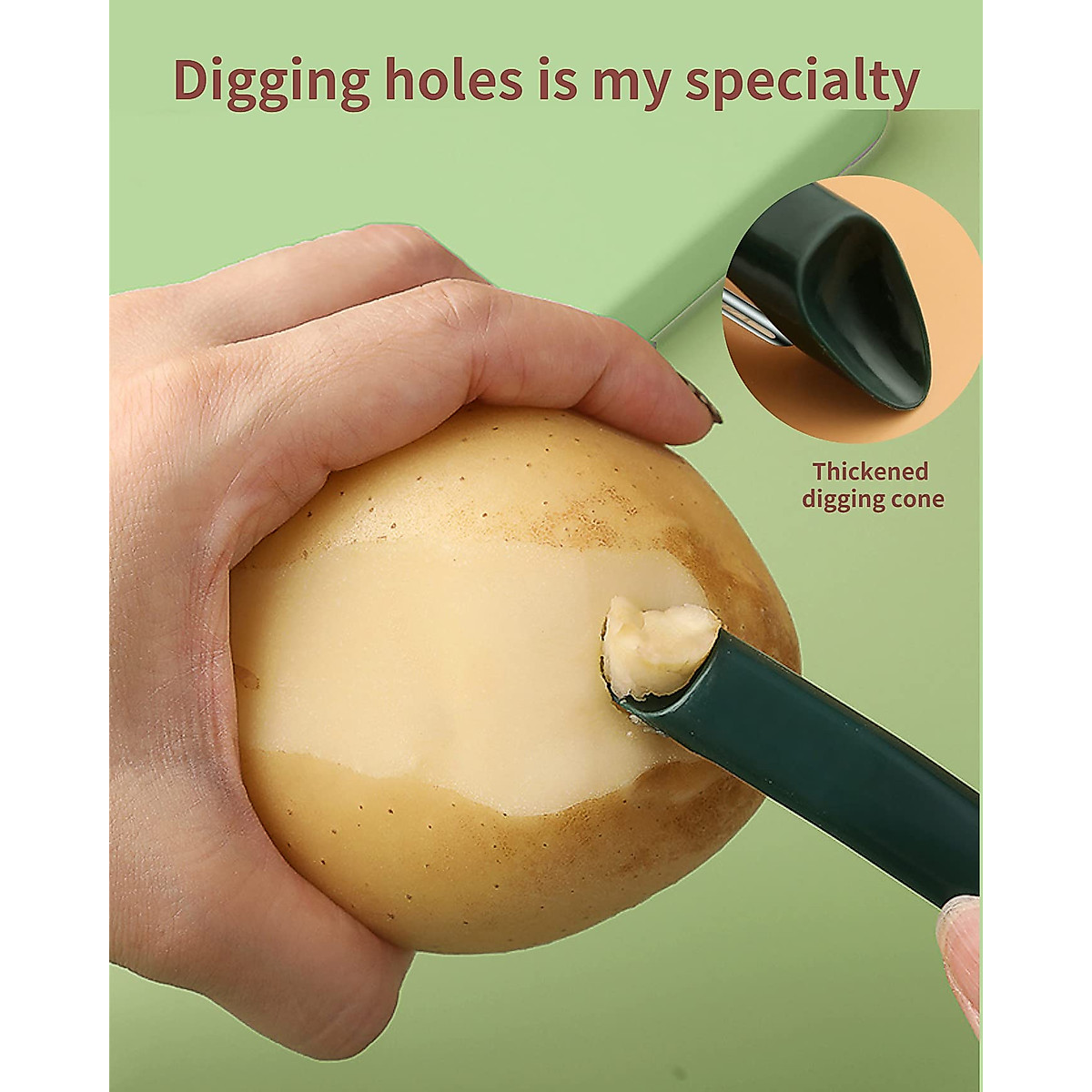 Tododli vegetable peelers for kitchen (3 set)，sharp stainless steel peelers,multi fruit peeler machine, suitable for peeling and pitting potatoes, cucumbers, carrots, apples, peach