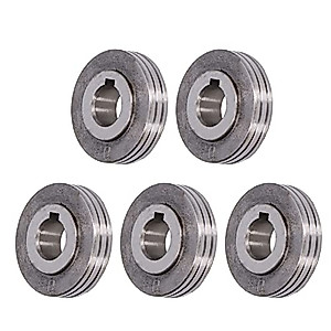 5Pcs Welder Wire Feed Roller Groove Feeding Guide Wheel 0.8 to 1.0mm for Electronic Appliances, Instrumentation, Home Appliances, Welding Components