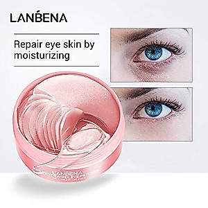 Eye Patches Rose Hydra-Gel Eye Mask Sheet Lady Skin Care Pad Remove Fine Lines Smooth Repair the Eyes Skin