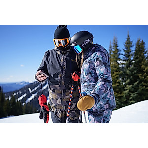 Outdoor Research Men's Highcamp 3-Finger Gloves, Black, Large