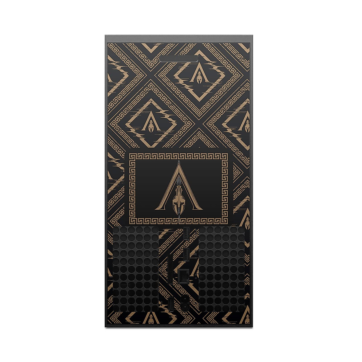 Head Case Designs Officially Licensed Assassin's Creed Crest & Broken Spear Odyssey Artwork Matte Vinyl Sticker Gaming Skin Decal Cover Compatible with Xbox Series X Console and Controller Bundle