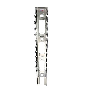 Mytee Products 48" Aluminum Locking Ratchet Binder Rack - Made in USA (Holds 11 Binders)