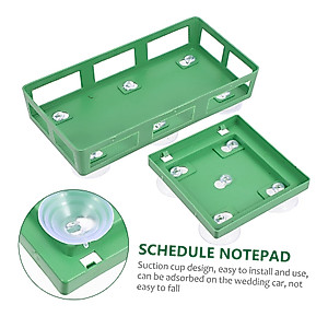 SEWACC 8 Pcs Flower Mud Sucker Dinner Table Decor Flower Mud Holder Coffin Tray Table Trays for Eating Flower Centerpiece Tray Flower Foams Tray Floral Tray Flowers Flower Stand Plastic