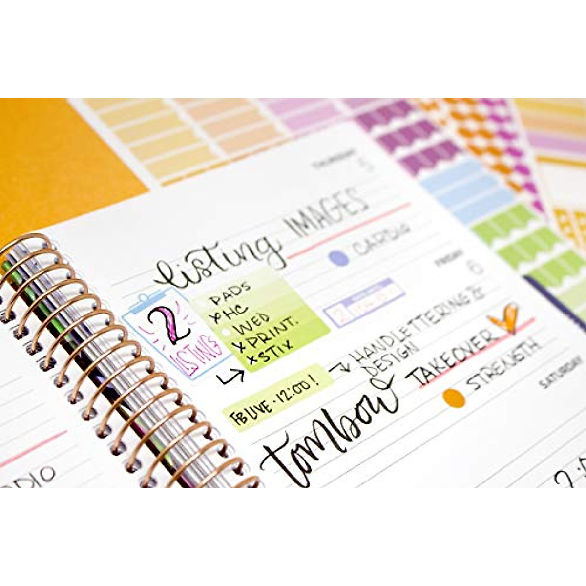 bloom daily planners Color Coding Planner Stickers - 1/4" Dot Labels - Six Sheets, 1000+ Stickers Per Pack!