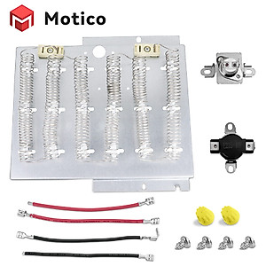 503978 61927 Dryer Heating Element Kit for speed queen, amana, admiral, crosley, maytag, magic chef, Replaces 964p3, 510329, Y503978, R0610067, 56047, 14218929-1 YEAR WARRANTY