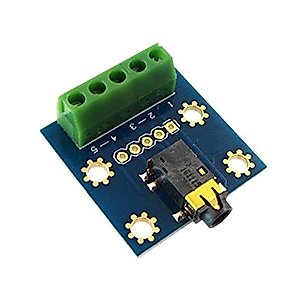 3.5mm Stereo Audio Breakout Board Socket Screw Terminal