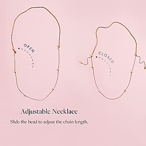 Alex and Ani Path of Symbols Adjustable Necklace for Women, New Beginnings Pendant, 14K Gold Plated Sterling Silver, 15 to 18 in