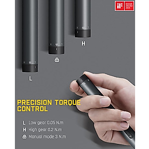 Fanttik E1 Max 3.7V Mini Precision Electric Screwdriver (5/32‘’Hex) & L1 Pro 3.7V Cordless Screwdriver (1/4''Hex)