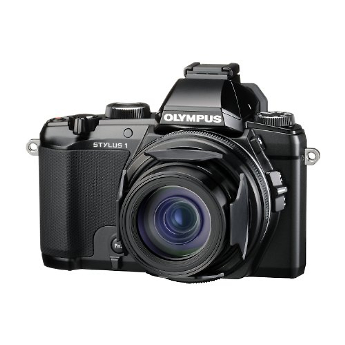 Olympus Stylus 1 12MP Digital Camera (Black) - International Version (No Warranty)