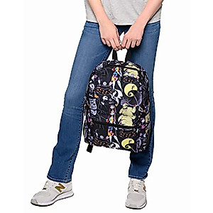 Disney Nightmare Before Christmas 16" Laptop Backpack Cargo Jack Skellington AOP