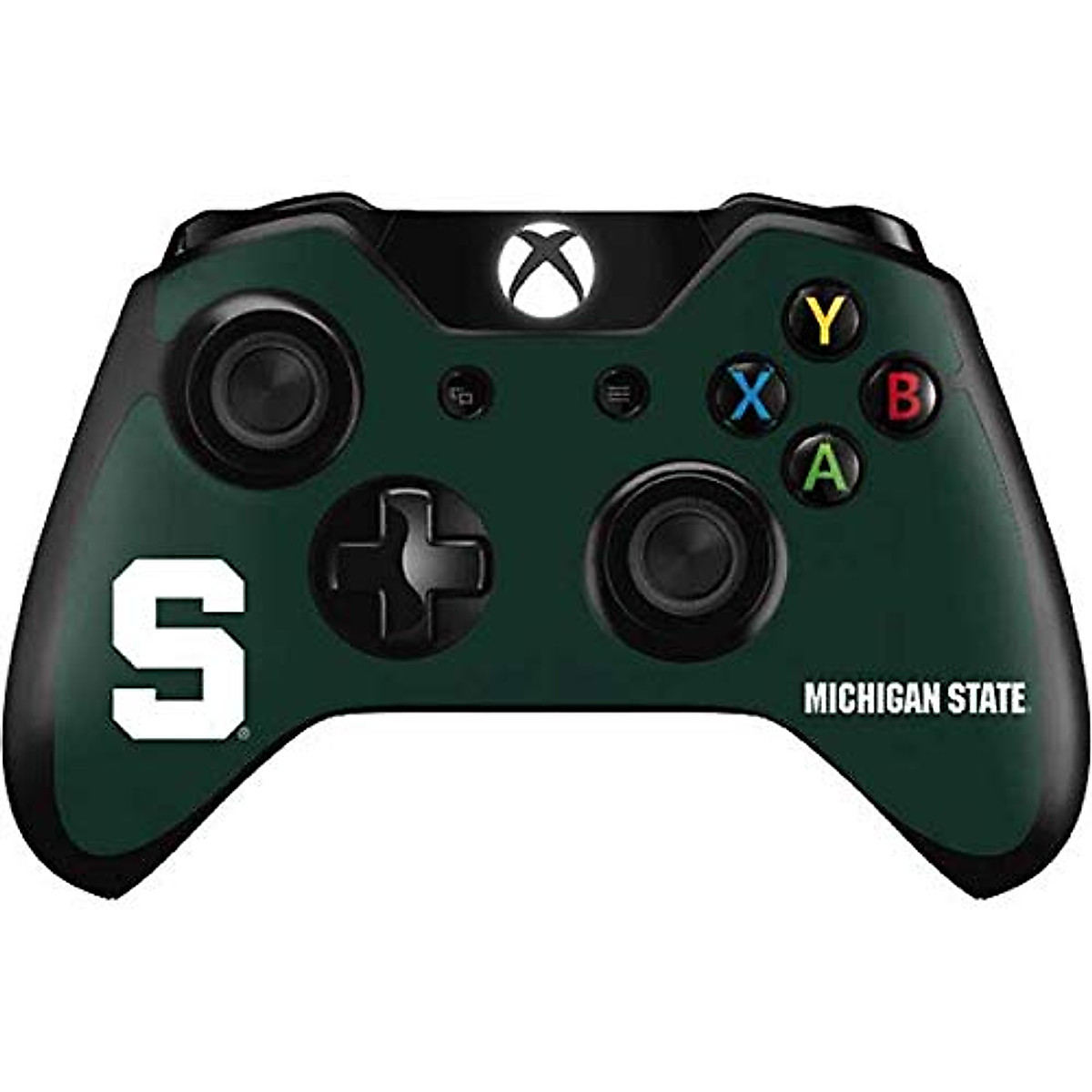 Skinit Decal Gaming Skin Compatible with Xbox One Controller - Officially Licensed College Michigan State University Spartans S Design