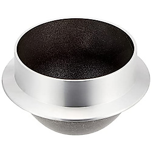 Endoshoji QKM51 Rice Pot, Commercial Use, Tenfire Fluorine Processing, Rice Pot, 1 Cup, Aluminum, Made in Japan