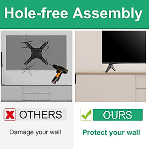 TV Stand for LG TV Replacement Stand, TV Stand Legs for 60 65 Inch LG TV Legs 60UJ6050 60UK6090 60UM6900 60UN7300 65UJ6300 65UK6090 65UM6900 65UM7300PUA 65UN6950 Stand for LG TV Stand Base with Screws