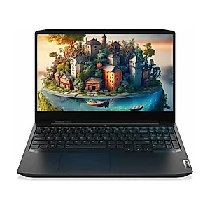 Lenovo IdeaPad Gaming 3 15.6" FHD Laptop, AMD Ryzen 5 4600H up to 4.00 GHz, 6 Cores, 16GB RAM, 1TB SSD+1TB GTX 1650 Ti, WiFi, HDMI, Black, Windows 10, EAT Cloth