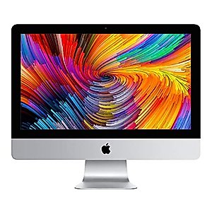 Apple iMac 21.5-inch Retina 4K Display MNDY2LL/A Mid-2017 - Intel Core i5 3.0GHz, 16GB RAM, 512GB SSD - Silver (Renewed)