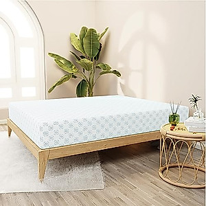 Sleephome 6” Full Mattress – Cooling Gel Memory Foam, Breathable & Pressure-Relieving, Medium Firm Support, Mattress in a Box