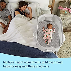 Graco® DreamMore™ Bedside Bassinet Deluxe with Calming Motion, Maison
