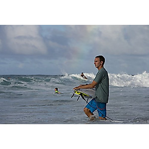 O'Neill Men's Hybrid UPF 50+ Short Sleeve Sun Shirt, Blue,Large