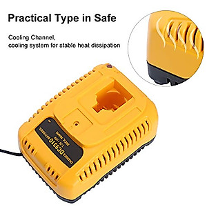 Biswaye 18V XRP Battery Charger Compatible with DEWALT 7.2V-18V NiCd NiMh Battery DC9096 DC9098 DC9099 DW9099 DW9072 DW9057 DW9091 DW9094 DC9071 DW9062 DC9091, DC9310