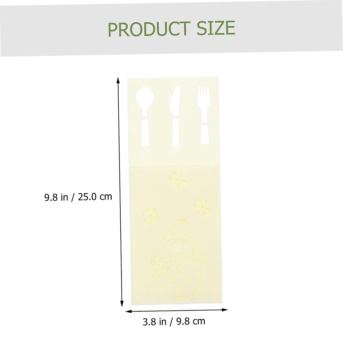 KALLORY 8 Pcs Cutlery Bag Utensil Holder for Party Silverware Cover Wedding Tableware Holder Silverware Bag Dining Table Tableware Storage Holders Baby Pocket Felt Cloth Sleeve