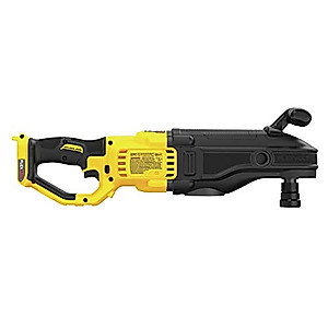 DEWALT FLEXVOLT 60V MAX* Right Angle Drill, Brushless, Quick-Change Stud/Joist Drill, E-Clutch System, Tool Only (DCD471B)