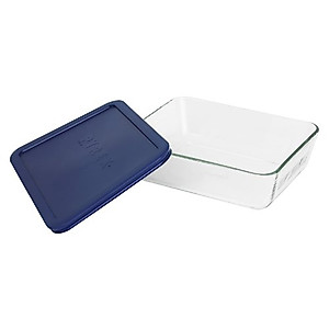 Pyrex Simply Store 6-Cup Rectangular Glass Food Storage Dish