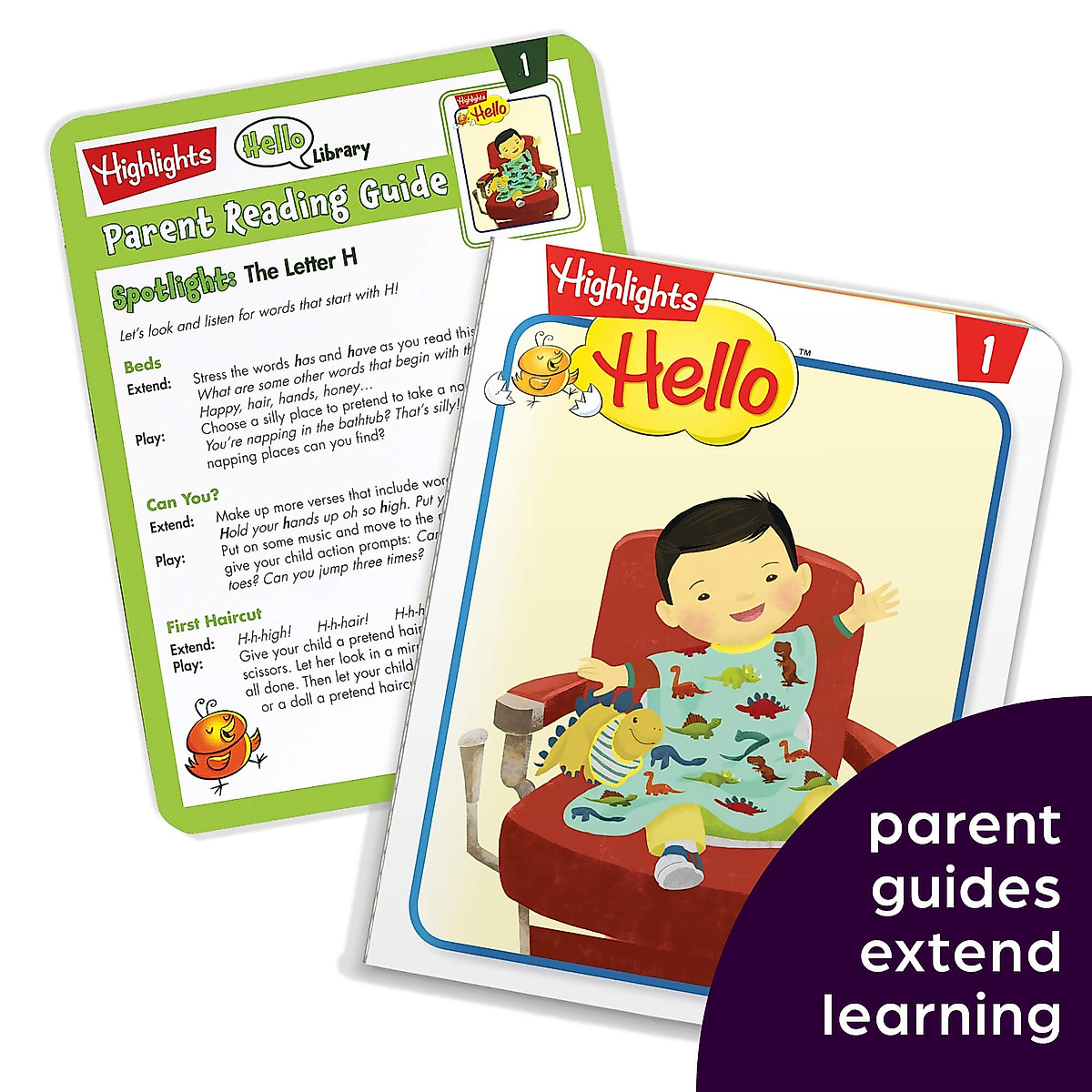 Highlights for Children Hello Library Early Learning Books for Babies and Toddlers Ages 0-3, 24-Book Box Set