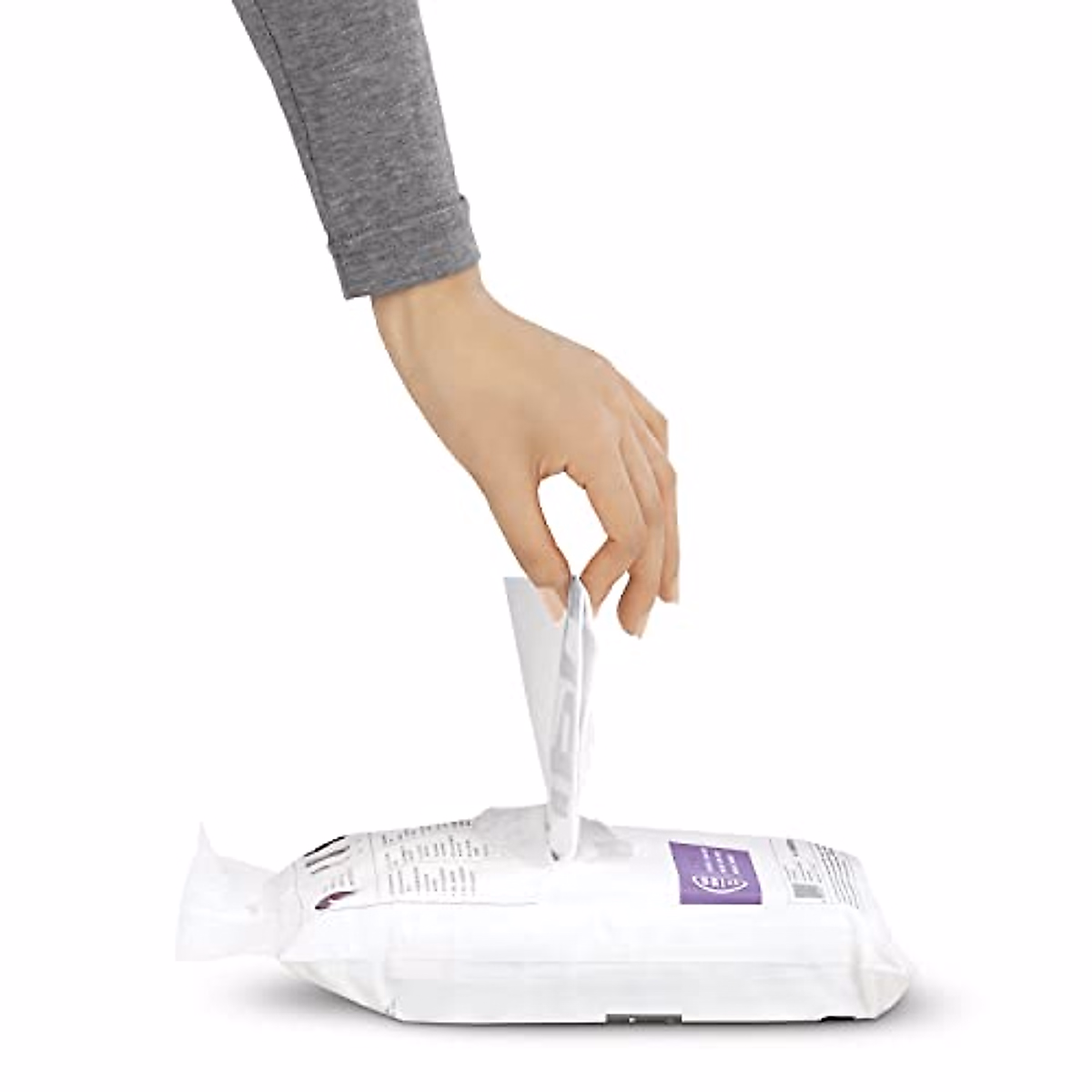 simplehuman Code R Custom Fit Drawstring Trash Bags in Dispenser Packs, 60 Count, 10 Liter / 2.6 Gallon, White