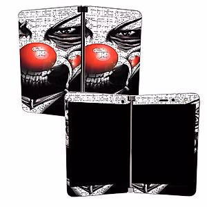 MIGHTY SKINS MightySkins Skin for Microsoft Surface Duo - Evil Clown | Protective, Durable, and Unique Vinyl Decal wrap Cover | Easy to Apply, Remove, and Change Styles | Made in The USA
