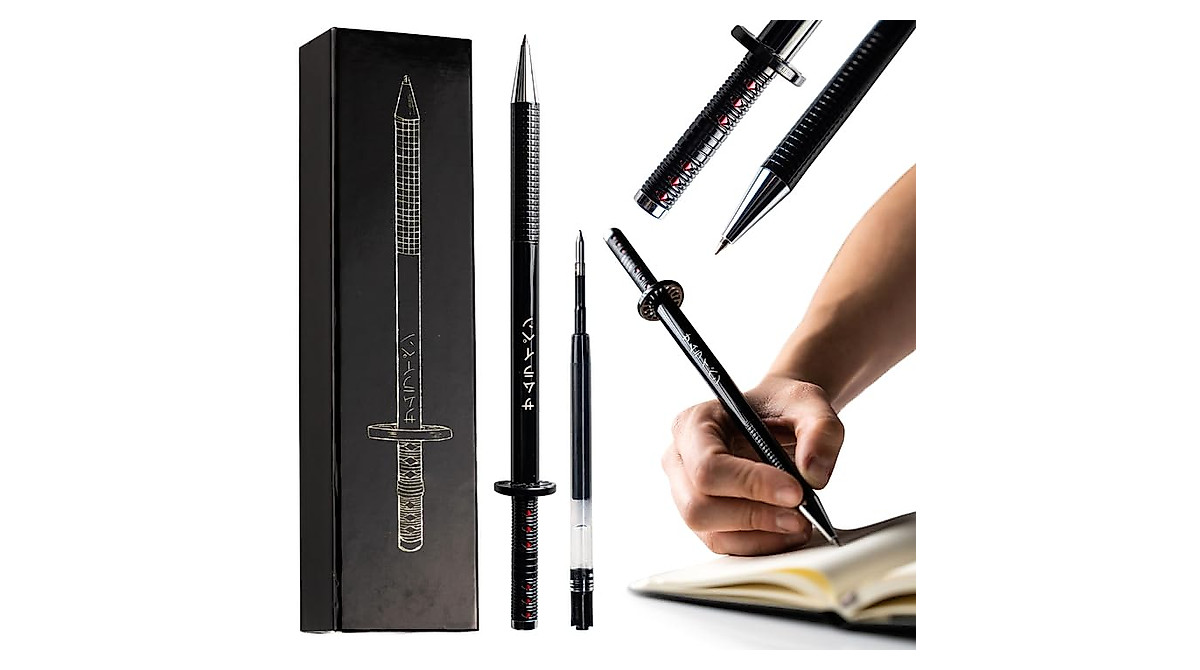Mini Katana Samurai Sword Pen - Unique Writing Experience