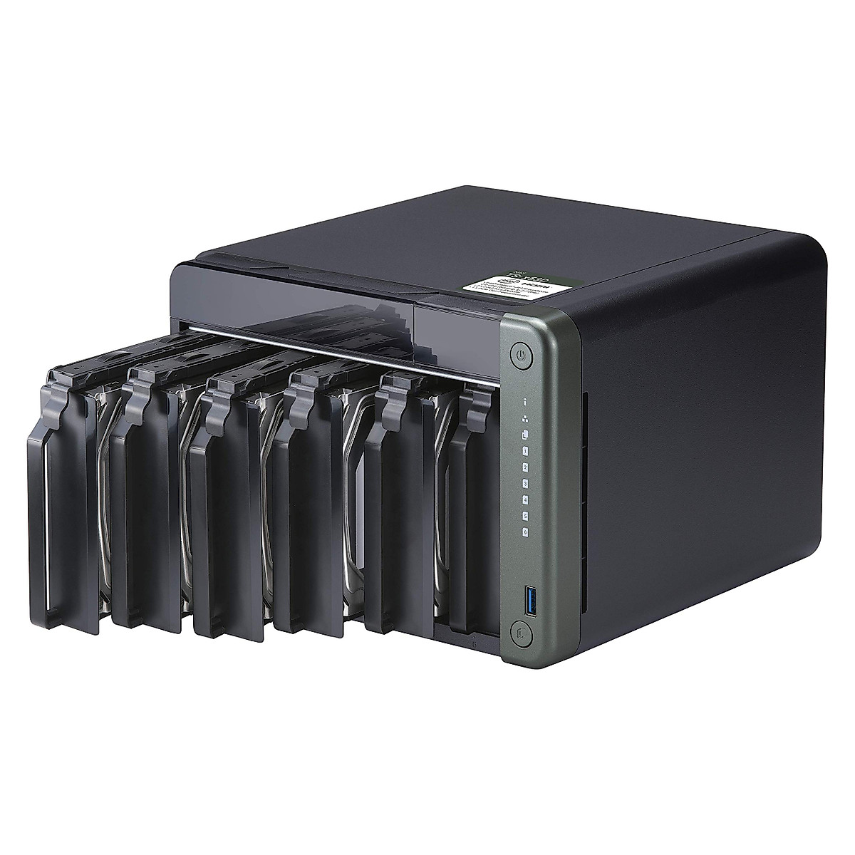 QNAP TS-653D-8G 6 Bay NAS for Professionals with Intel® Celeron® J4125 CPU and Two 2.5GbE Ports