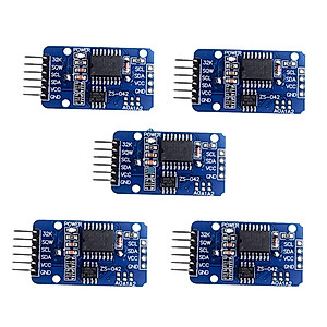 Geekstory 5PCS DS3231 Real Time Clock Module RTC Sensor High Precision AT24C32 IIC Timer Alarm Clock for Arduino Raspberry Pi