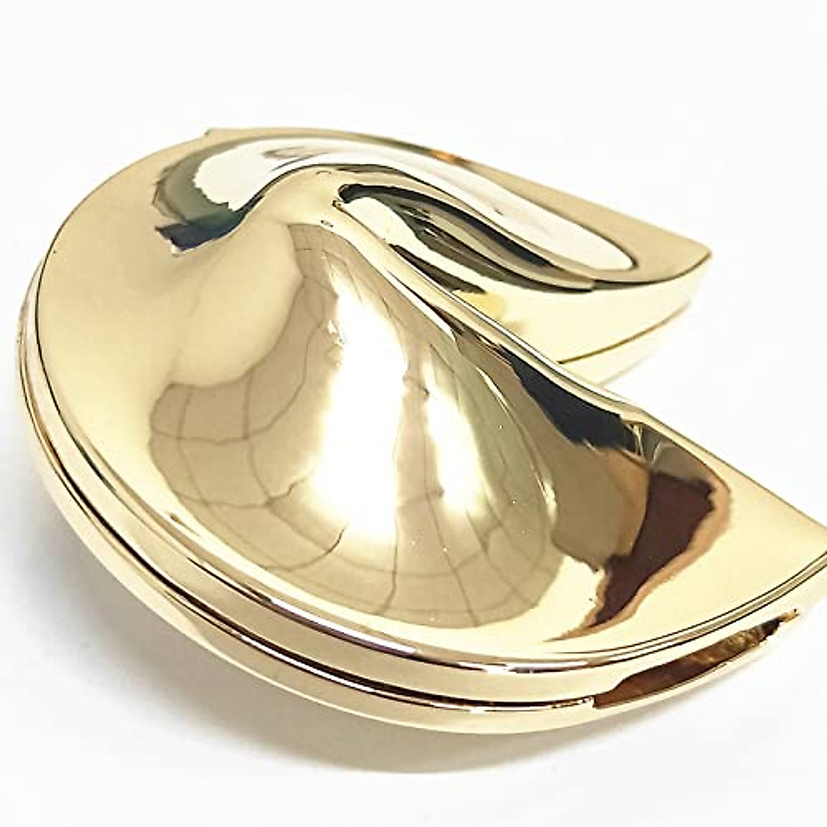 Ya.x Custom Personalized Metal Fortune Cookie Box for Weddings, Contains Your Personalized Fortune Cookie Paper Message, Great Gift For Couples, Metallic Gifts & Keepsake (5.2cm*5.2cm)