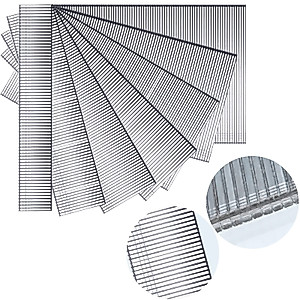 1400 Pieces Brad Nails Nail Gun Nails Finishing Nails Small Nails 18 Gauge Brad Nails for Molding Cabinetry Building Assembly, 2/5 Inch, 5/8 Inch, 3/4 Inch, 1 Inch, 1-1/4 Inch, 1-1/2 Inch, 2 Inch