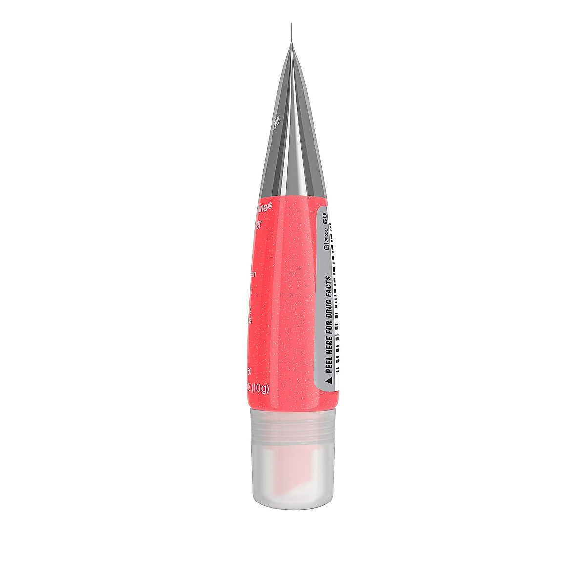 Neutrogena MoistureShine Lip Soother Gloss with SPF 20 Sun Protection, High Gloss Tinted Lip Moisturizer with Hydrating Glycerin and Soothing Cucumber for Dry Lips, Glaze 60,.35 oz